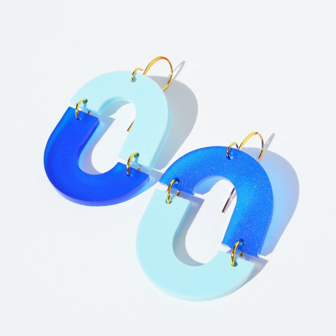 Jive Talking - Blue – The Pop Up Boutique.co.nz